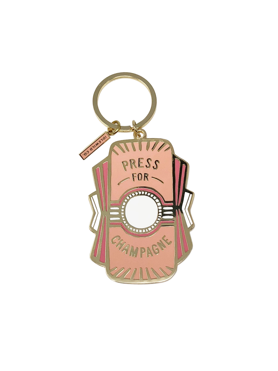 Press for Champagne Keychain – The Wino Shop